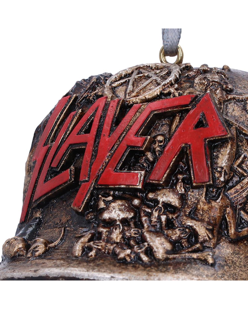 Slayer Skull Christmas Bauble | Metal Deco | Horror-Shop.com