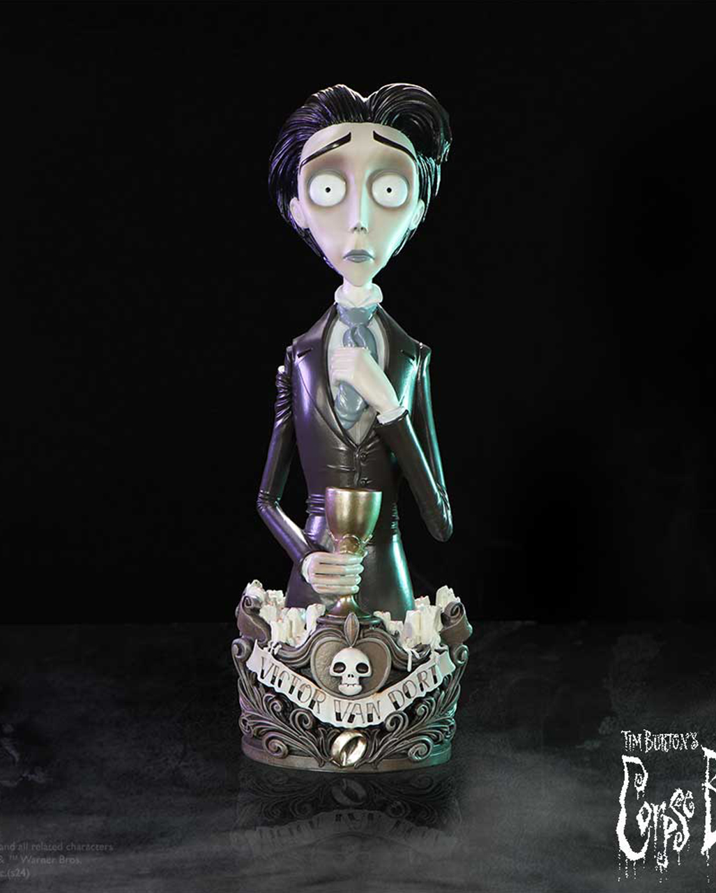 Corpse Bride Victor Büste 31cm für Tim Burton Fans | Horror-Shop.com