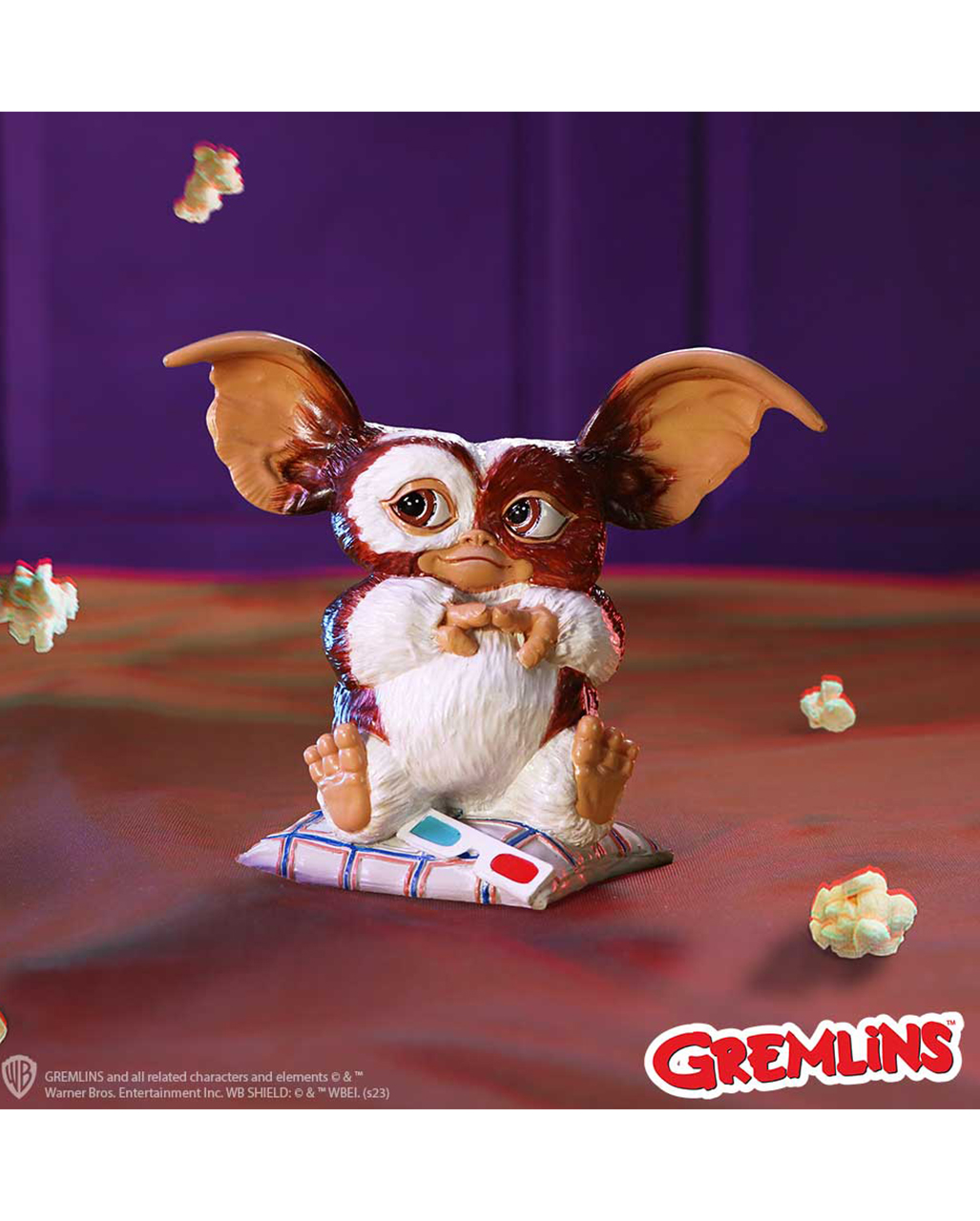 Gremlins Gizmo With 3D Glasses Statue 14,5cm Gift idea! | Horror-Shop.com