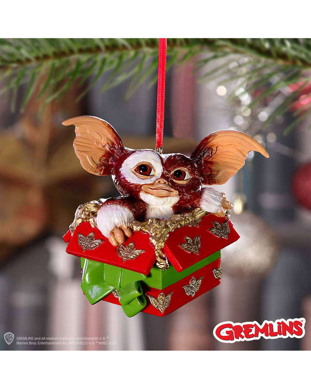 Gremlins Gizmo In Gift Package As Christmas Ball 10cm | Horror-Shop.com