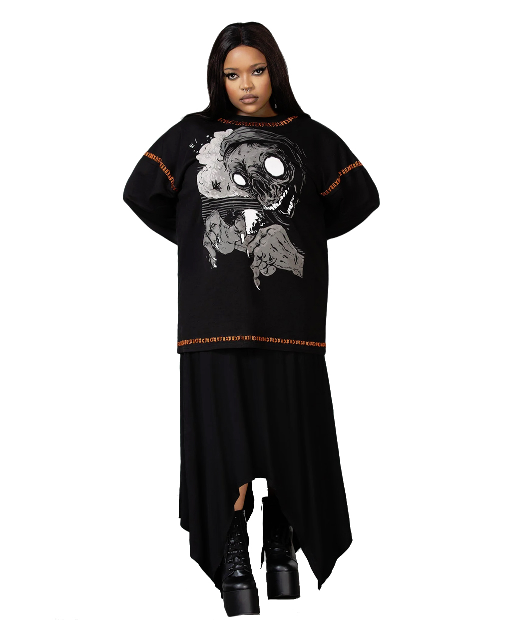 KILLSTAR Fatality Oversized Pullover | JETZT bestellen! | Horror-Shop.com