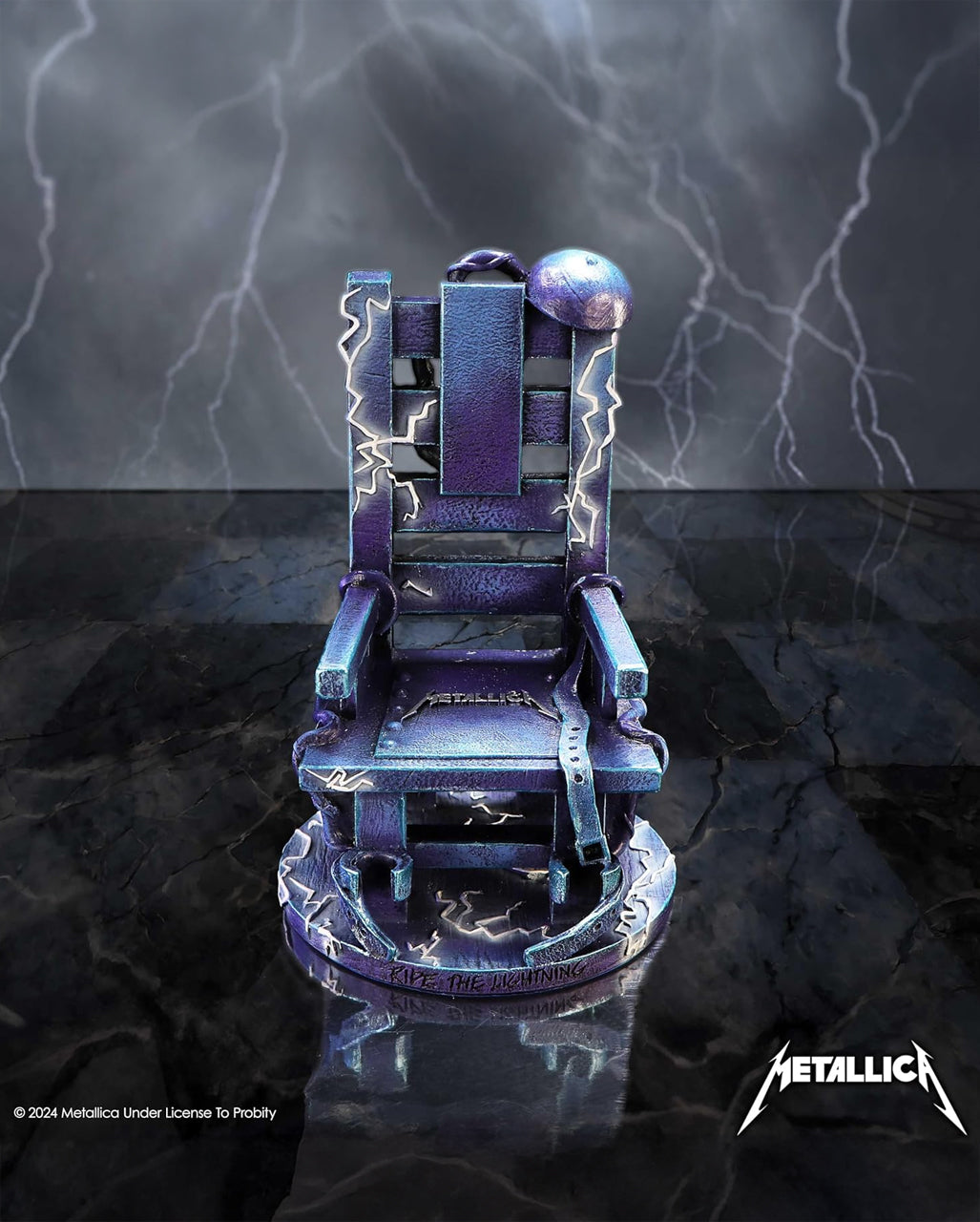 Metallica Ride The Lightning Skulptur 15cm Als Deko Horror
