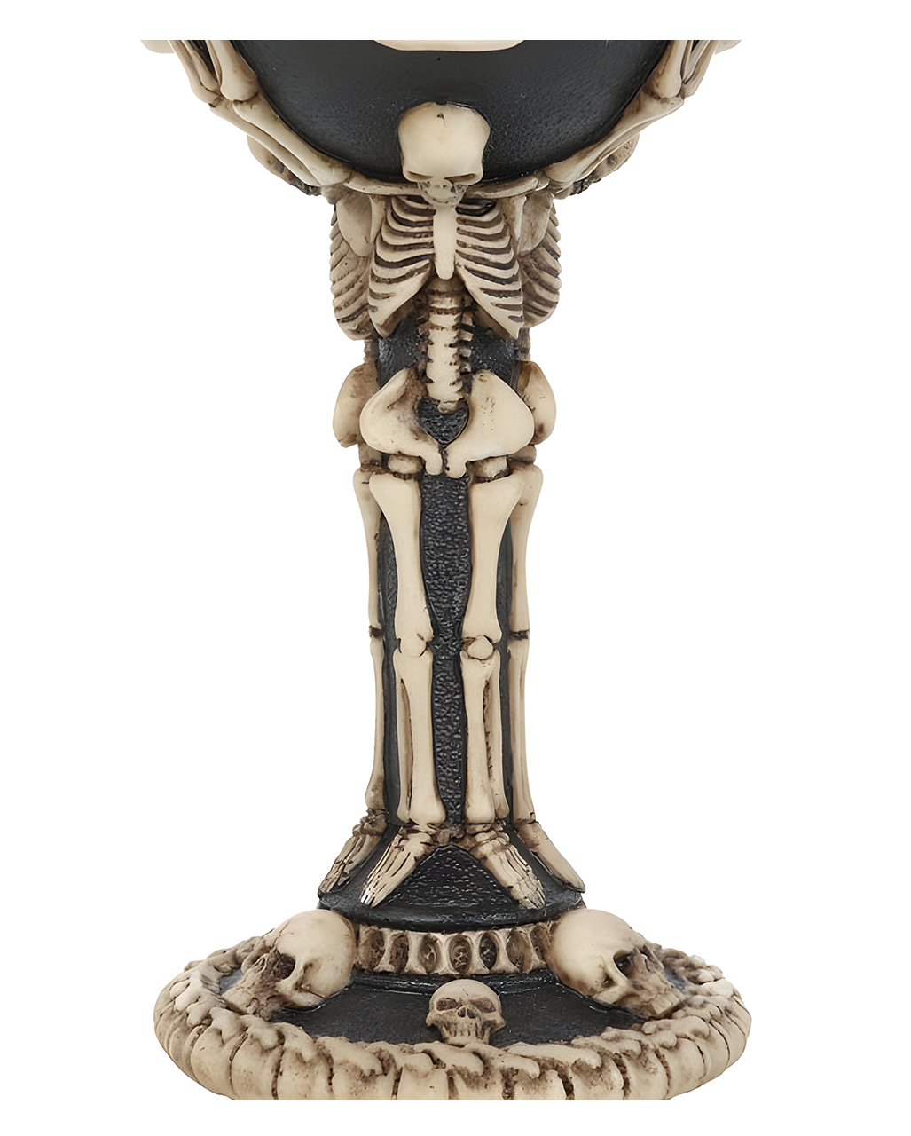 Skull Goblet With 3 Skulls & Bones As Motif 19cm ★ | Horror-Shop.com